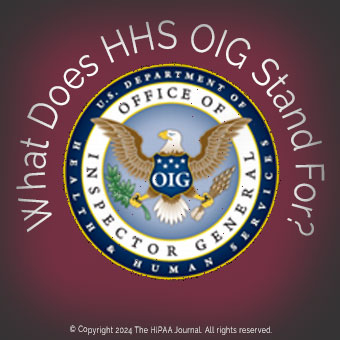 What Does HHS OIG Stand For?